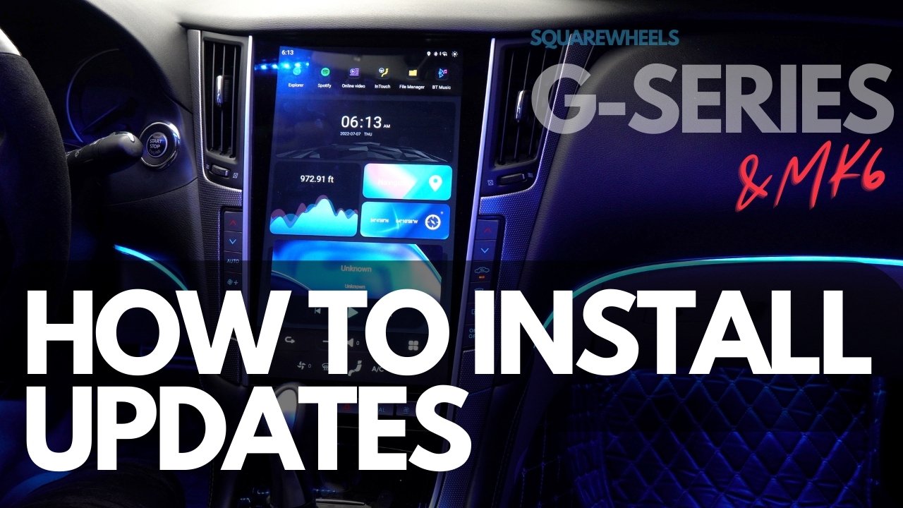 Installing Firmware/Software Updates on your AuCar/G-Series/NiftyCity ...