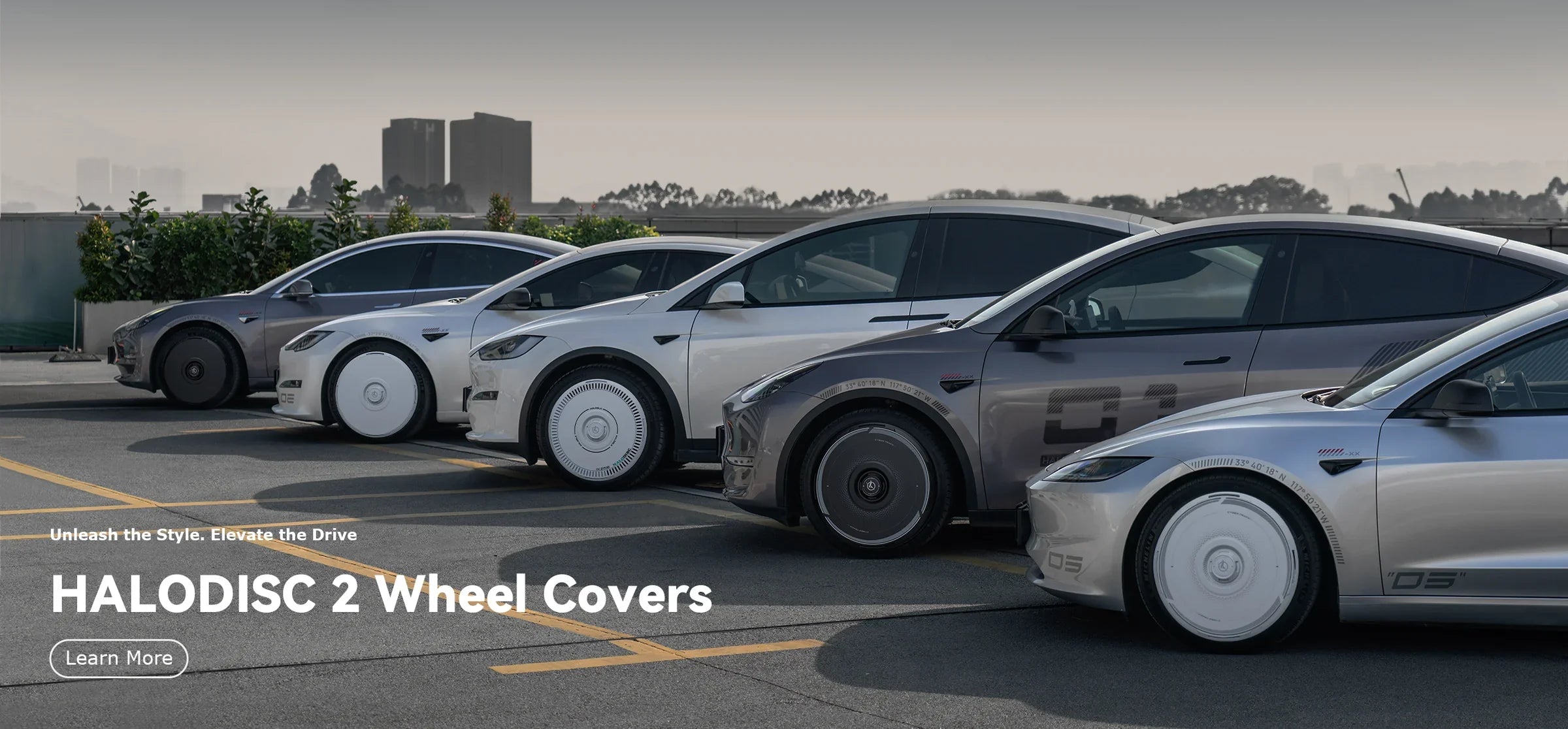 HaloBlk Tesla Wheel Covers – squarewheels