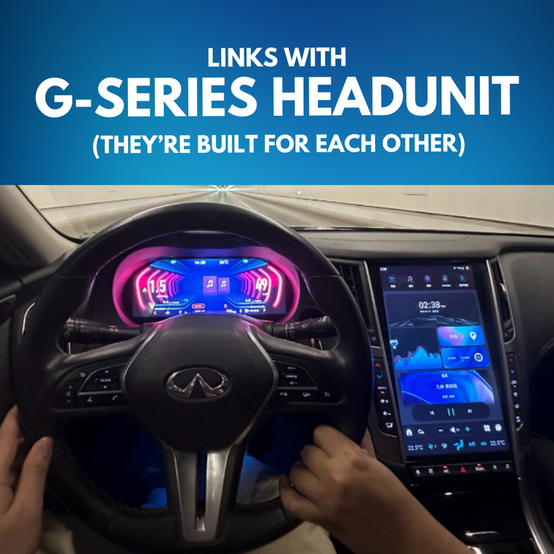 APEX Digital Dashboard Instrument Cluster for Infiniti Q50/Q60 ...