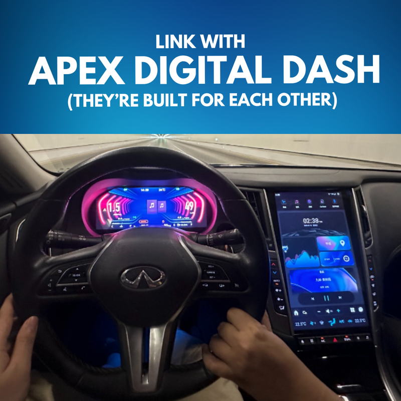 Infiniti Q50 (2014–2024) Android Head Unit | SquareWheels G-Series ...