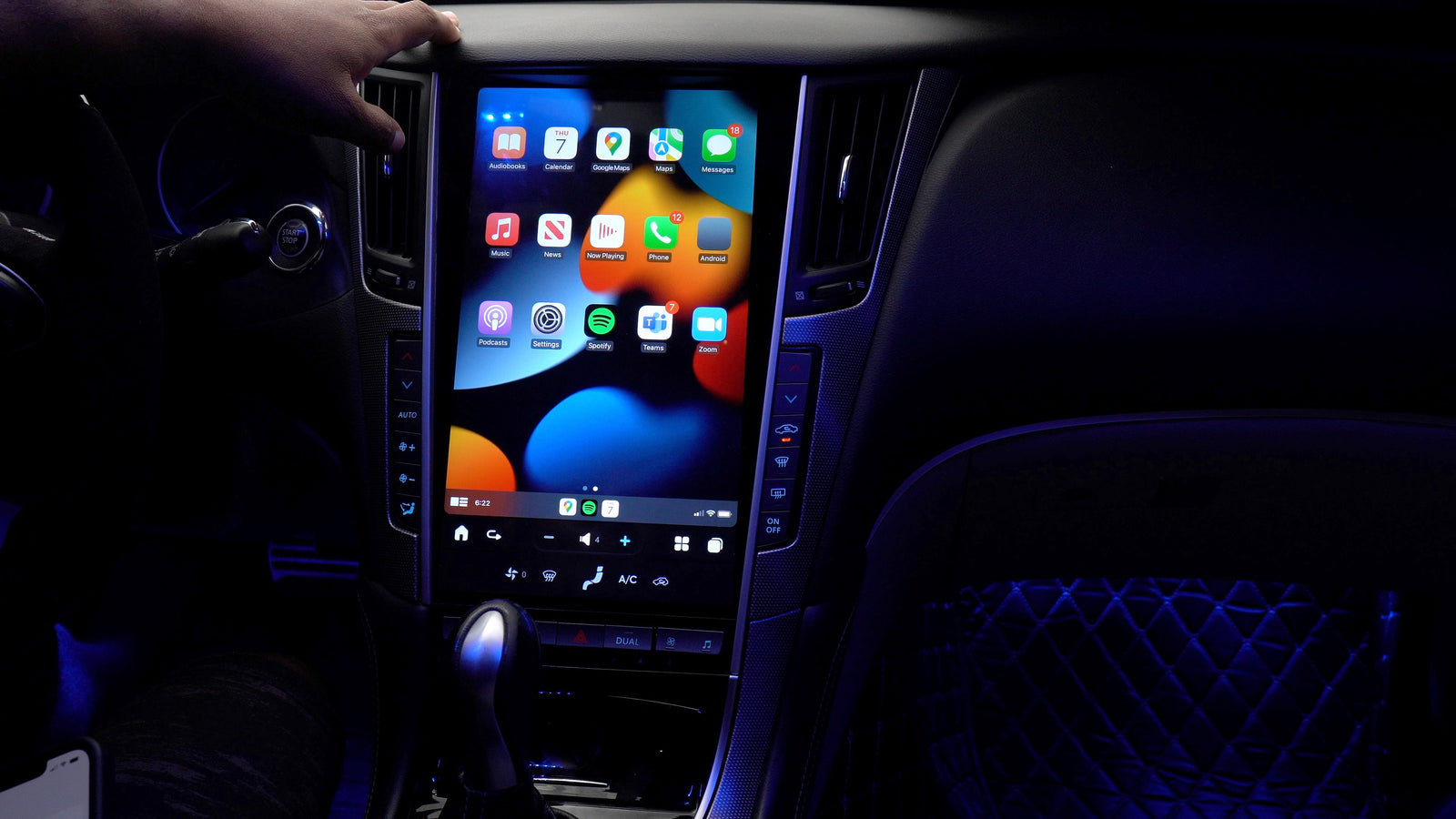 MK7 / G-Series Tesla-Style Screen for Infiniti Q50 & Q60 (AKA Mark7 MK